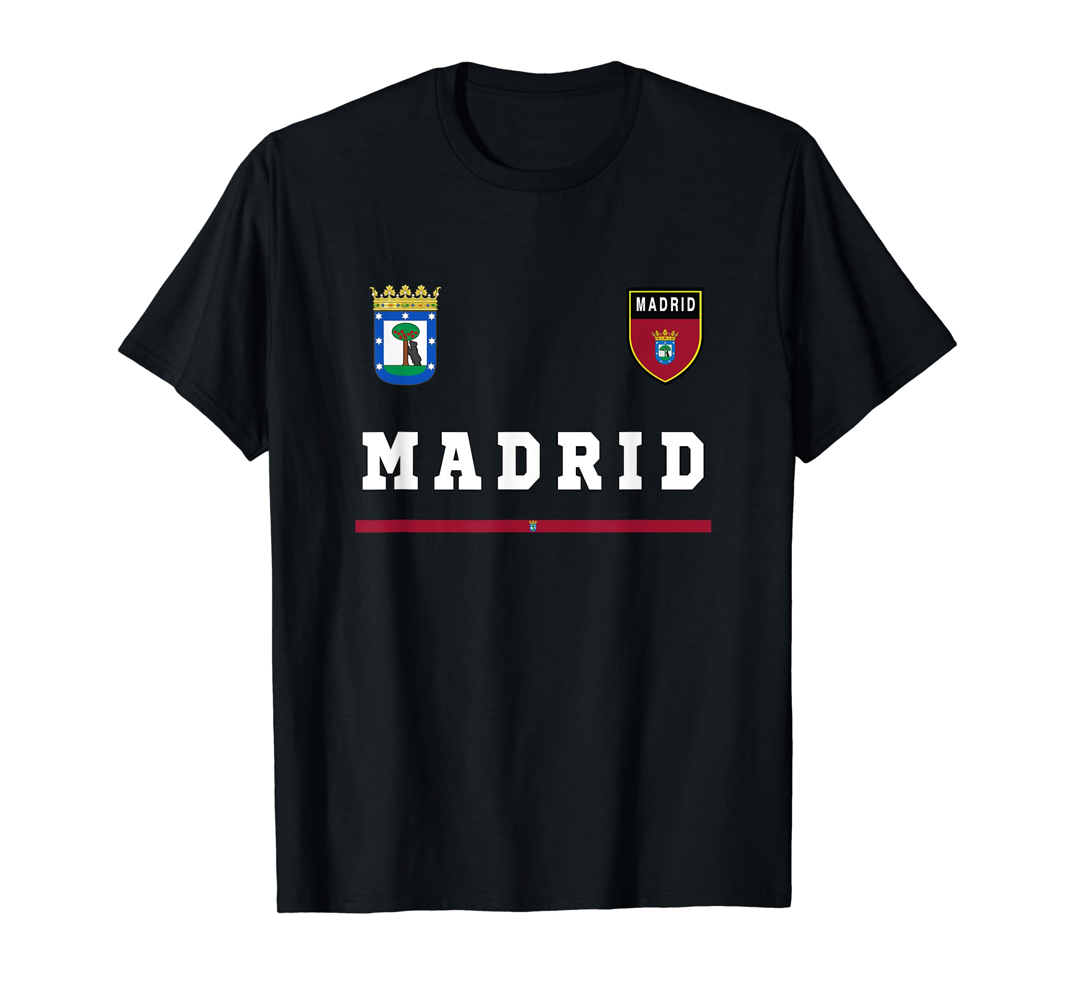 Madrid Sports/Soccer Jersey Tee Flag Football T-Shirt