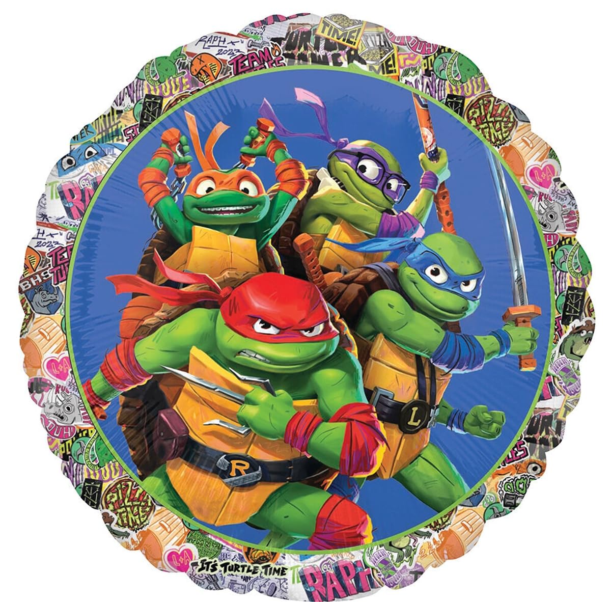 Anagram TMNT Party Supplies Birthday Cubez Balloon Bouquet Decorations