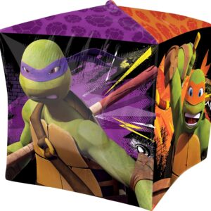 Anagram TMNT Birthday Party Supplies Cubez and Pizza Balloon Bouquet Decorations