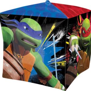 Anagram TMNT Birthday Party Supplies Cubez and Pizza Balloon Bouquet Decorations