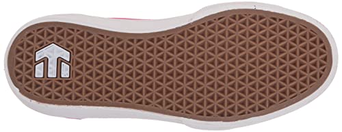 Etnies Women's Calli Vulc Low Top Skate Shoe, Pink/White, 8