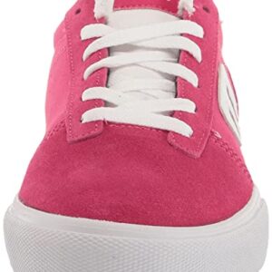 Etnies Women's Calli Vulc Low Top Skate Shoe, Pink/White, 8