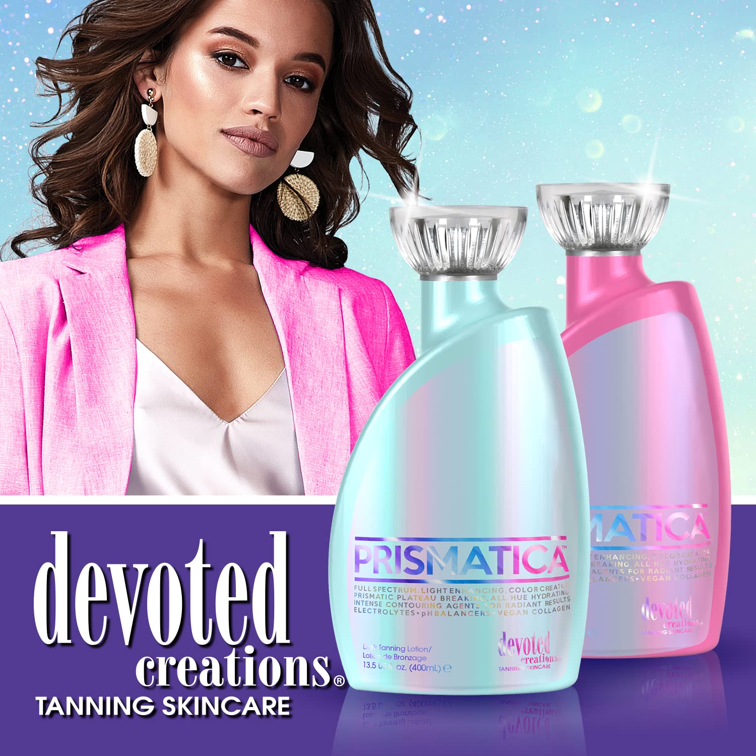 Devoted Creations Prismatica Full Spectrum Colour Creator Dark Tanning Optimizer (400ml)