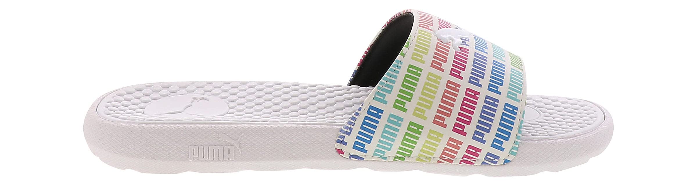 PUMA Cool Cat New Logo Womens Sandal BM US WhiteMulti