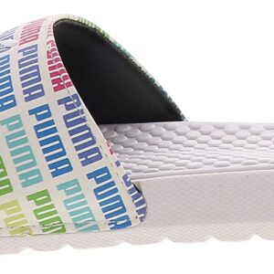 PUMA Cool Cat New Logo Womens Sandal BM US WhiteMulti