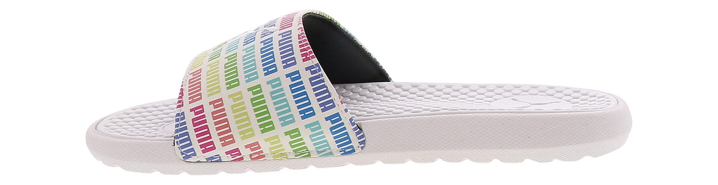 PUMA Cool Cat New Logo Womens Sandal BM US WhiteMulti