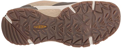 KEEN Women's Wasatch Crest Low Height Lightweight Waterproof Sneaker, Safari/Timberwolf, 10.5