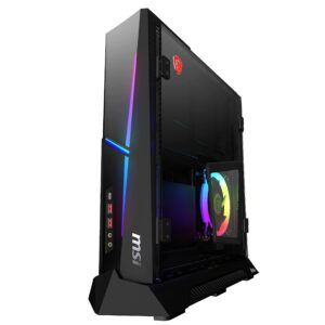 msi trident x (sff) gaming desktop, intel core i9-11900k, geforce rtx 3080, 32gb memory, 2tb ssd, wifi 6e, usb type-c, thunderbolt 4, vr-ready, windows 10 home adv. (11te-1870us)