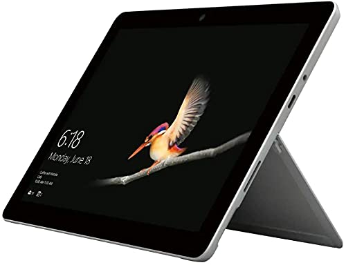 Microsoft 10.5 Multi-Touch Surface Go 2, Intel Core m3 8100Y, 8GB RAM, 128GB SSD, Intel UHD Graphics 615, Windows 10 Home in S Mode, Silver, QUQ-00001 (Renewed)