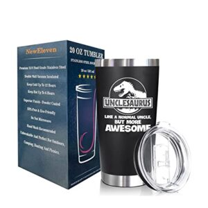 NewEleven Fathers Day Gift For Uncle From Niece, Nephew - Funny Uncle Gifts, Uncle Birthday Gifts - Best Uncle Ever Present For Uncle, New Uncle, Funcle, Uncle Announcement - 20 Oz Tumbler