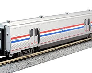 Kato USA Model Train Products N Amtrak Viewliner II Baggage Phase III Heritage No.61024,156-0959