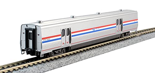 Kato USA Model Train Products N Amtrak Viewliner II Baggage Phase III Heritage No.61024,156-0959