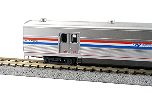 Kato USA Model Train Products N Amtrak Viewliner II Baggage Phase III Heritage No.61024,156-0959