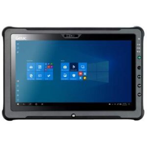 getac f110 tablet, 11.6 inch hd multi-touch, intel core i7-4600u 2.10ghz, 128gb ssd, 8gb ram, wi-fi, bluetooth, 4g lte, webcam, rear camera, rfid, serial port, windows 10 pro (renewed)