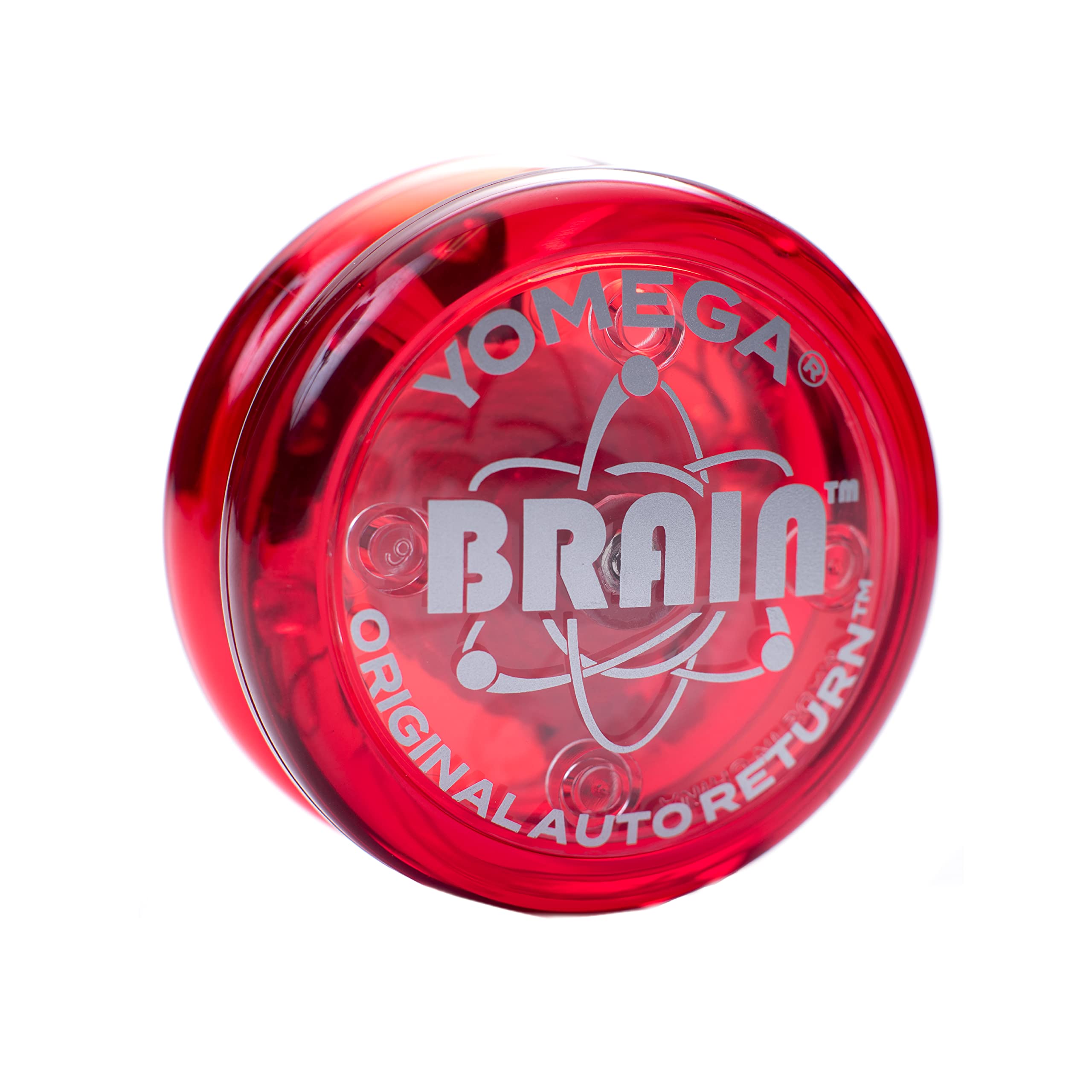 Yomega 2 Legendary Spinners The Original Yoyo with A Brain and Fireball Transaxle Yo-Yo. Beginner, Intermediate and Pro Level String Trick Play. Includes 5 Extra Strings (Fireball-Brain-Black-Red)