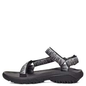 teva women's hurricane xlt 2 sandal, atmosphere black/white, 7