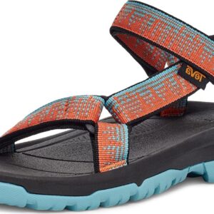 Teva Women's Hurricane XLT 2 Sandal, Atmosphere Carrot/Blue Mirage, 10