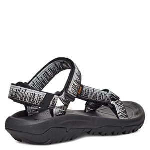 Teva Women's Hurricane XLT 2 Sandal, Atmosphere Black/White, 8