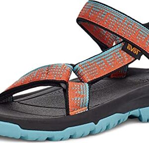 Teva Women's Hurricane XLT 2 Sandal, Atmosphere Carrot/Blue Mirage, 7