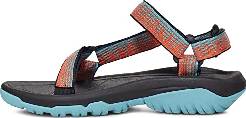 Teva Women's Hurricane XLT 2 Sandal, Atmosphere Carrot/Blue Mirage, 7