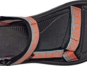 Teva Women's Hurricane XLT 2 Sandal, Atmosphere Carrot/Blue Mirage, 7