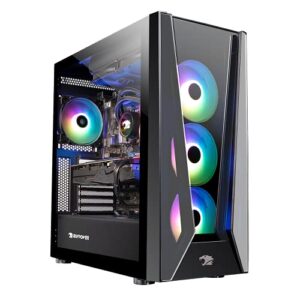 ibuypower pro gaming pc computer desktop trace 5 mr 181i (intel i9-11900kf 3.5ghz, amd radeon rx 6900 xt 16gb, 32gb ddr4, 1tb m.2 ssd, wifi ready, windows 10 home)