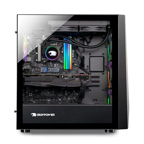 iBUYPOWER Pro Gaming PC Computer Desktop Trace 5 MR 181i (Intel i9-11900KF 3.5GHz, AMD Radeon RX 6900 XT 16GB, 32GB DDR4, 1TB M.2 SSD, WiFi Ready, Windows 10 Home)