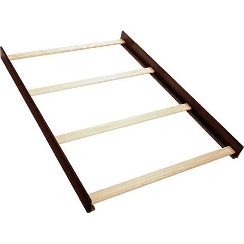 CC KITS Full-Size Conversion Kit Bed Rails for Sorelle Cribs (Espresso, Model #221)