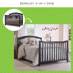 CC KITS Full-Size Conversion Kit Bed Rails for Sorelle Cribs (Espresso, Model #221)