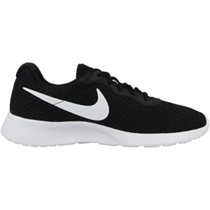 Nike Women's Tanjun Black/White-Barely Volt-Black (DJ6257 004) - 8