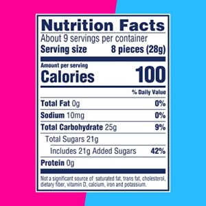 SweeTARTS Chewy Fusions Candy, Fruit Punch Medley, 9 Ounce