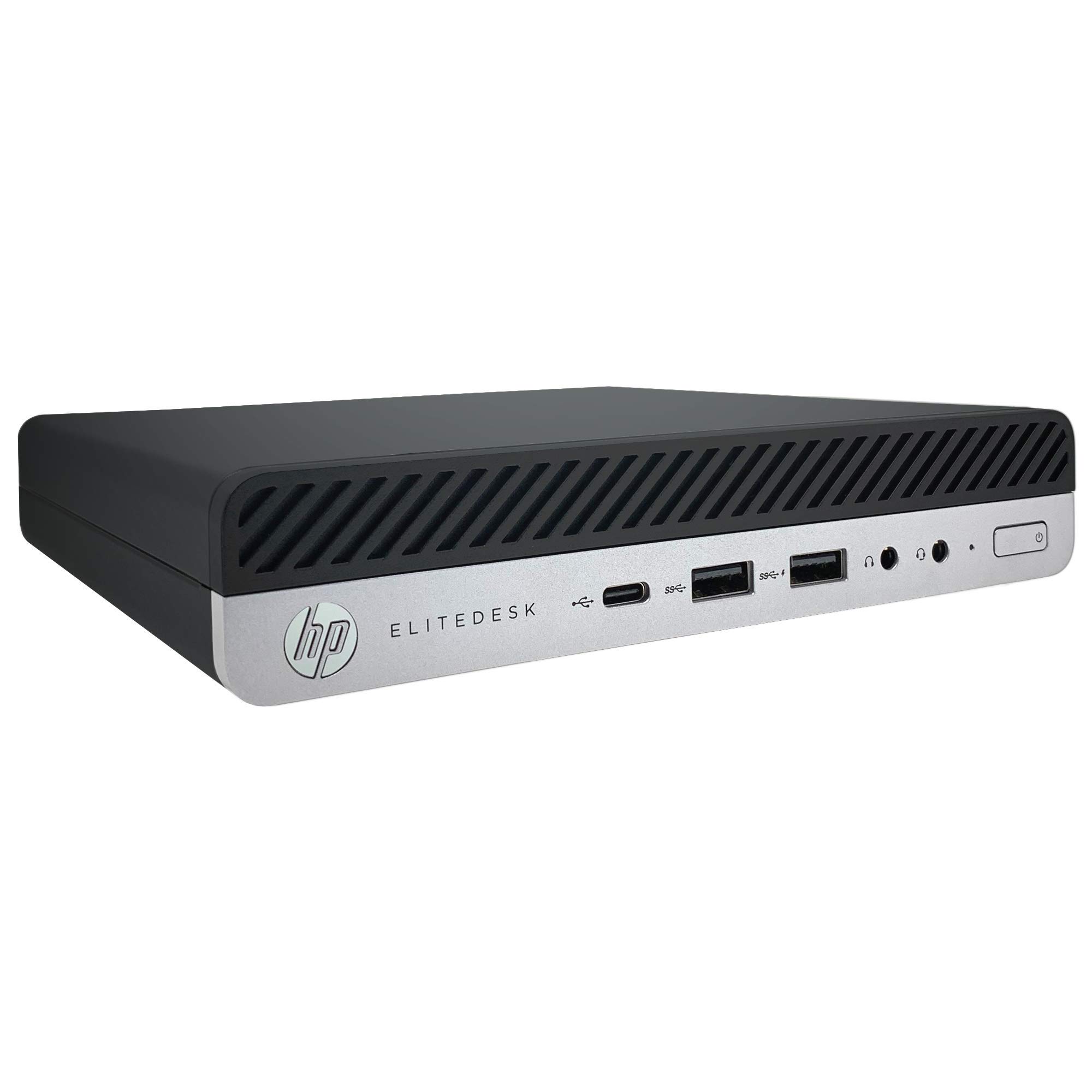 HP EliteDesk 800 G3 Mini Business Desktop - 7th Gen Intel Core i7-7700T Quad-Core Processor up to 3.80 GHz, 16GB Memory, 256GB SSD, Intel HD Graphics 630, Windows 10 Pro (Renewed)