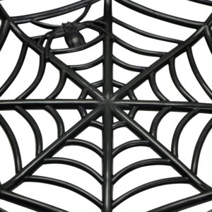 JOYIN 3 Pcs Large Halloween Spider Web Plastic Baskets Bowls, Trick or Treat Hand Grabbing Candy Holder Bowls for Halloween Themed, Classroom, Party Supplies Decoration