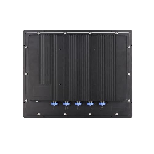 HUNSN IP68 Full Waterproof 12.1 Inch Industrial All in One Panel PC, Resistive Touch Screen, J1900, Windows 11 / Linux Ubuntu, PW18, 2 x RS232, RS485, 2 x LAN, 3 x USB, 12-24V DC, 8G RAM, 128G SSD