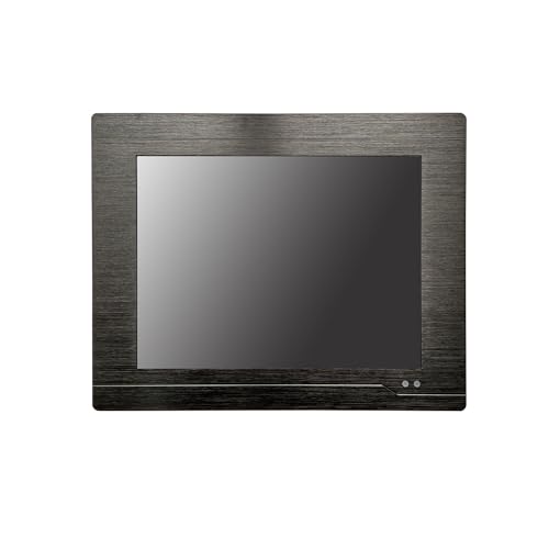 HUNSN IP68 Full Waterproof 12.1 Inch Industrial All in One Panel PC, Resistive Touch Screen, J1900, Windows 11 / Linux Ubuntu, PW18, 2 x RS232, RS485, 2 x LAN, 3 x USB, 12-24V DC, 8G RAM, 128G SSD