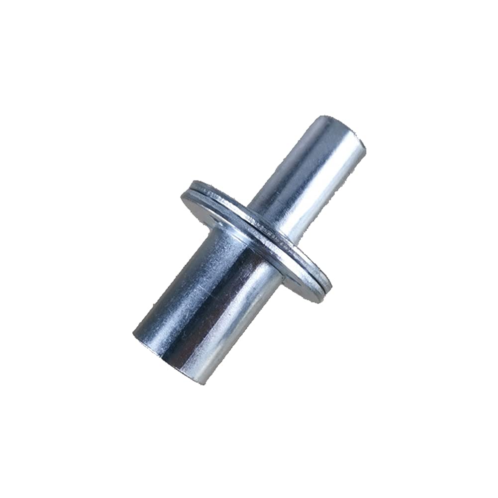 lasenersm 1 Piece Cold Rolled Steel M20 Bed Post Connector Bed Column Bedpost Connector Screw-in T-Nut Bedpost Connector Screw Butt Nut for Furniture Hardware Fittings