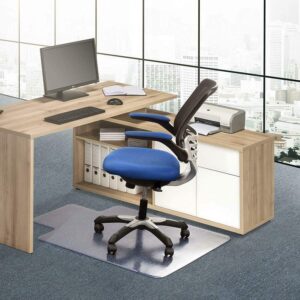 Carpet Chair Mat Home Office Chair Mat for Carpets | Low/Medium Pile Computer Chair Floor Protector 30"x 48" Chair Mats for Office and Home