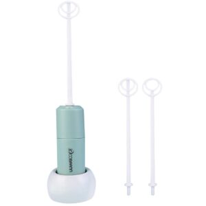 DOOBAANN Handheld Electric Formula Stirrer,Handheld Drink Mixer (Blue)