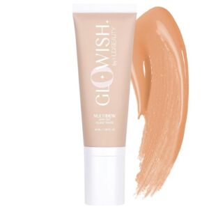 huda beauty glowish multidew vegan skin tint foundation 03 light