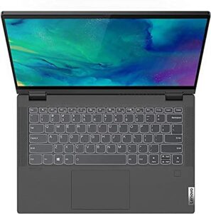 lenovo newest flex 5 14" fhd 2in1 touchscreen laptop, 8-core amd ryzen 7 4700u(>i7-10710u), usb-c, webcam, fingerprint, backlit kb, win 10 h, woov accessories (8gb ram | 512gb pcie ssd + accessories)