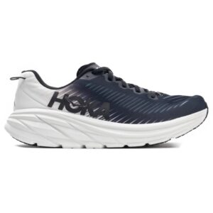 HOKA ONE ONE Women's Running Shoes, Black White, 8 US