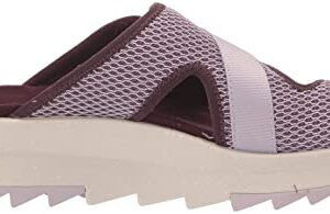 Merrell Women's Alpine Cush Wrap Wedge Sandal, Burgundy, 8