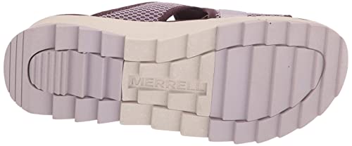 Merrell Women's Alpine Cush Wrap Wedge Sandal, Burgundy, 8