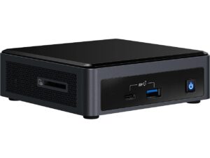 me2 michaelelectronics2 intel nuc 10 nuc10i7fnkn home & business desktop mini black (intel i7-10710u 6-core, 16gb ram, 256gb pcie ssd, integrated graphics, 1xhdmi, sd card, win 10 pro)