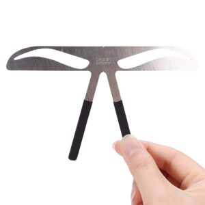 Eyebrow Ruler Eyebrow Stencil Permanent Eyebrow Measure Balance Extension Ruler Eyebrow Shaper Eye Brows Guide Grooming Eyebrow Shape Stencil Eyebrow Shape makeup Ruler (classic Eyebrow)