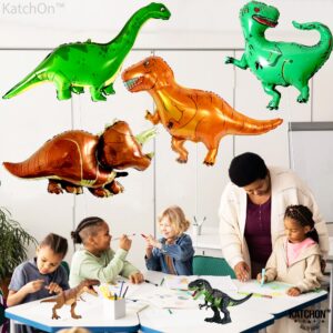 KatchOn Giant Dinosaur Balloons Set - 51 Inch, 4 Count, Multi-Occasion Decor