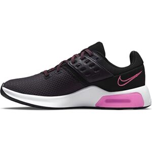 nike women's air max bella tr 4 running trainers cw3398 sneakers shoes, black/hyper pink-cave purple, 10.5 m us