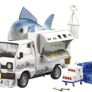 Aoshima 1/24 Mobile Sales Series No.1 Fishmonger Plastic Model