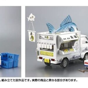 Aoshima 1/24 Mobile Sales Series No.1 Fishmonger Plastic Model