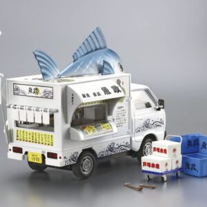 Aoshima 1/24 Mobile Sales Series No.1 Fishmonger Plastic Model